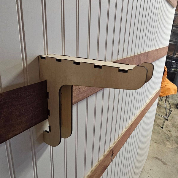 Laser Cut French Cleat Brackets and Storage Box - Digital Files - Etsy