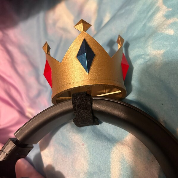 Mario Series Inspired King Boo Headset Headphones Crown Streamer ...