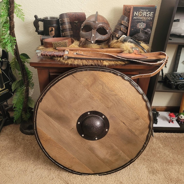 Historically Accurate Viking Shield With Individual Slats - Etsy