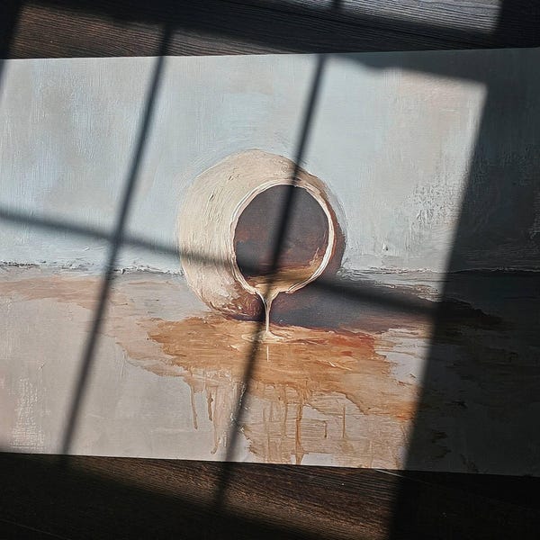 Alabaster Jar, Mary Anoints Jesus, DIGITAL DOWNLOAD, Minimalist ...