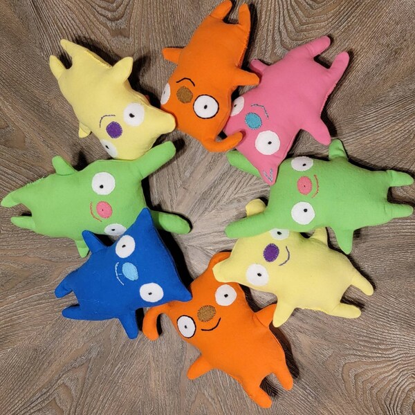 Fleece Animal Toy Softie Sewing Pattern - Tutorial for Baby Girl Boy ...