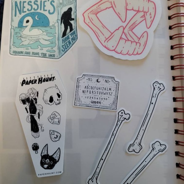 VAMPIRE BAT Sticker Pack, Creepy Cute, Goth - Etsy