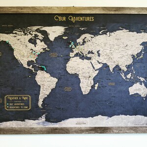 Flight Patterns World Map Poster 24x36 | Etsy