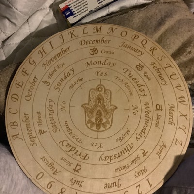 Pendulum Board Set, Hand of Fatima, Divination Tool, Intuition ...