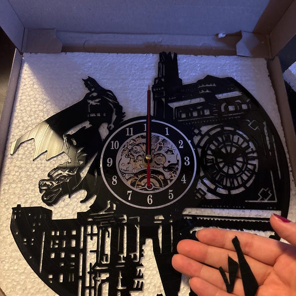 Magic the Gathering Vinyl Record Wall Clock 12 Inch Popular Card Game ...