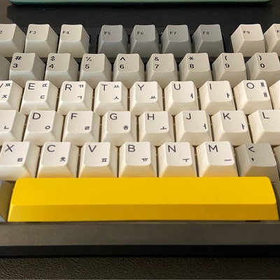 Retro Bluetooth Korean Keyboard & Mouse Set, Pink and Gray Color ...