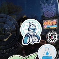 Star Wars Sticker Clone Rex / Vinyl Sticker / Laptop Sticker ...