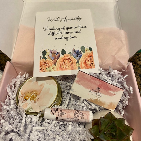 Sympathy Gift Box - Sympathy Gift Ideas - Sympathy Care Package ...
