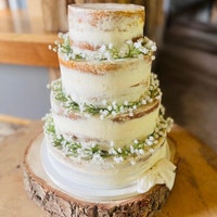 Christmas Cake Stand / Rustic Log Decoration Display Approx 12 - Etsy UK