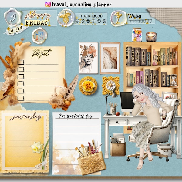 Digital Stickers Daily Goodnotes Sticker Icon Onenote Sticker Digital ...