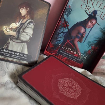 The LANTERN Oracle DECK Cards & Guidebook by Angelina Mirabito - Etsy