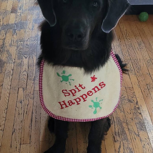 Dog Bibs for Drool, Dog Bib, Newfie Drool Bibs, Dog Slobber Bib, Big ...