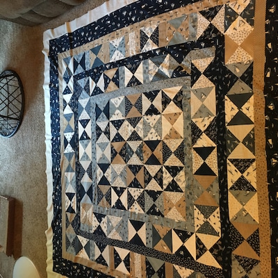 SISTER BAY Quilt Kit by Moda. Nautical Quilt. Quilt Size: 66 X 81 ...