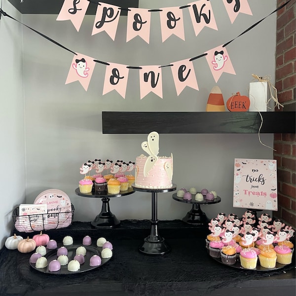 The Spooky One Birthday. Spooky One First Birthday. Ghost Birthday ...