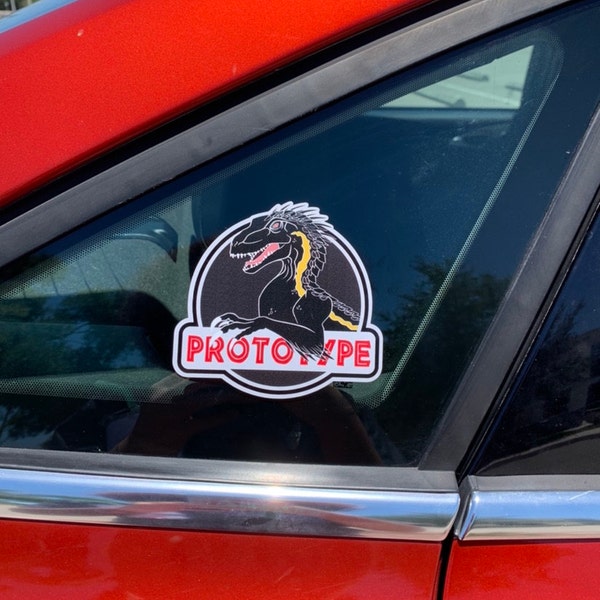 Prototype Raptor Hybrid Indoraptor Jp Vinyl Indoor Outdoor Decal - Etsy