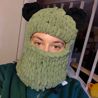 Balaclava Long Bunny Ears, Balaclava Mask, Balaclava Ear, Balaclava ...