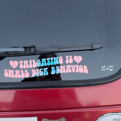 Don't Park Too Close Decal Funny Car Decal, Car Window Decal Sticker ...