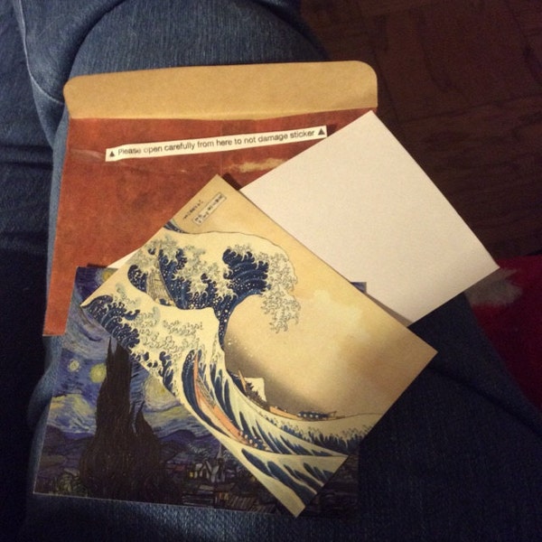 Starry Night by Van Gogh 3" X 4" UV Coated Gloss Sticker - Etsy