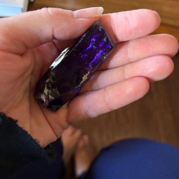 High-quality ! Blue Obsidian Uncut Raw Rough Crystal 825.00 Carat Stone ...