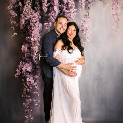White Fluffy Angel Wings Digital Overlays, Maternity Backdrop Overlays ...
