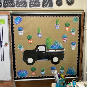 Seeds of Kindness Spring Flowers March Bulletin Board Kit - Etsy