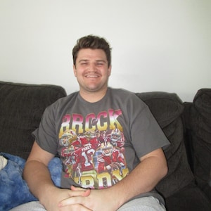 Vintage Wash 90s Graphic Style Detroit Football Shirt, Football Shirt ...