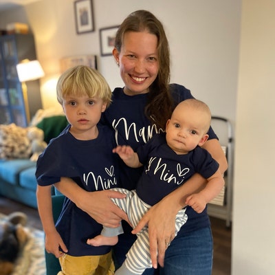 Mama Mini Matching Set, Baby Shower Gift, Mother Daughter Shirts ...