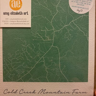 Custom Map Topography, Personalized Map, Topographic Map, National Park ...