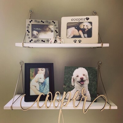 Custom Word, Personalized Wood Sign, Wooden Name, Rustic Cursive Word ...