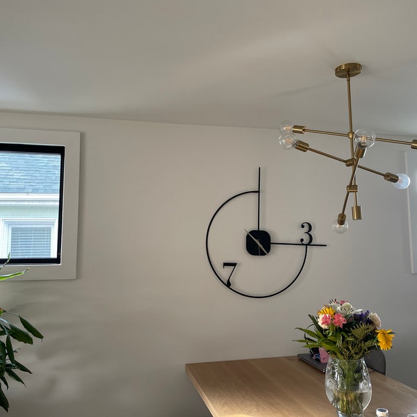 Metal Rectangle Wall Clock, Metal Wall Clocks, Rectangle Large Wall ...