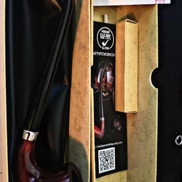 Tobacco Pipe Rack for 5 Smoking Pipes Pipe Stand Holder Made of Solid ...