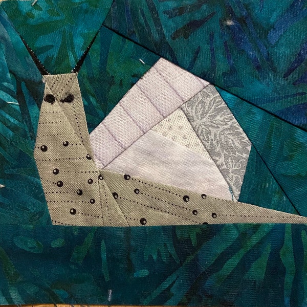 Peacock Paper Pieced Quilt Pattern in PDF - Etsy