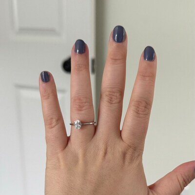 1.5 CT Art Deco Emerald Cut Moissanite Engagement Ring 14K - Etsy