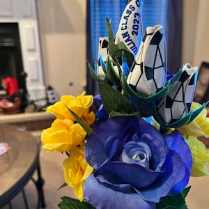 Football Roses Soccer Basketball Volleyball Available - Etsy