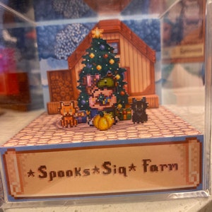 Super Mario Bros Bowser Boss Fight Shadow Box Diorama Art - Etsy