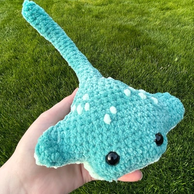 Crochet Stingray Digital Pdf English Amigurumi Pattern Big or Giant ...