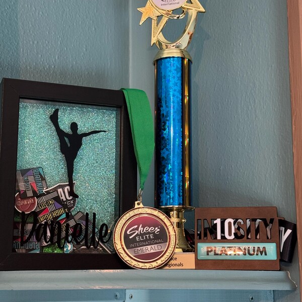 Dance Shadowbox - Dance Pins - Dancer Gift - Dance Team Gift - Ballet ...
