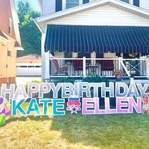 Pool Party Floaties Yard Cards for Lawn Sign Rental Business - Etsy