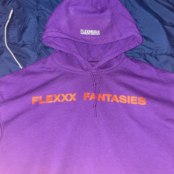 Osamason Flex Fantasies Tour Hoodie Flex Musix Merch Hooded Sweatshirt ...