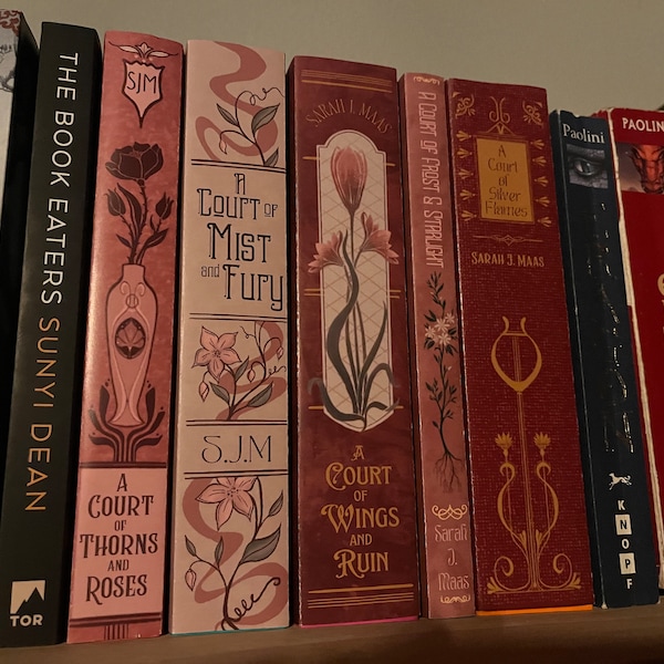 Paperback Throne of Glass Vintage Dust Jackets, Digital Download ...