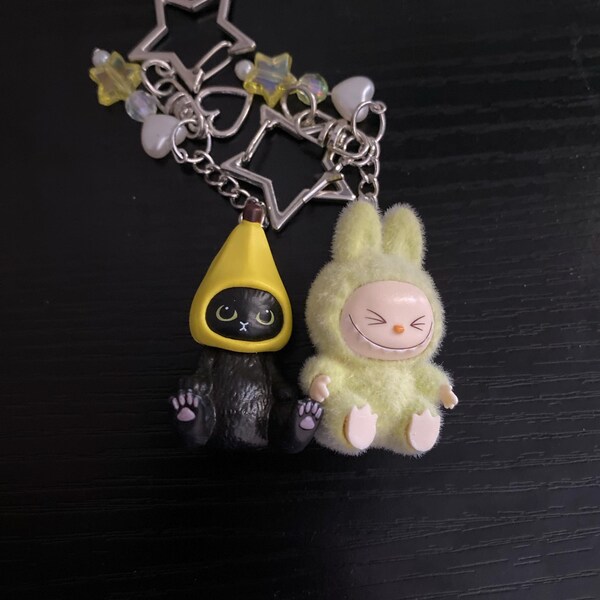 Calico Critter Keychain | Sleepover Party Trio Keychain | Cute Keychain ...
