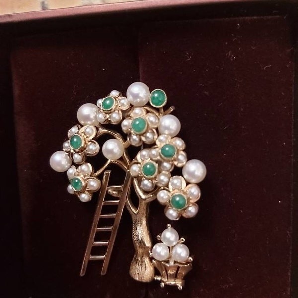 Vintage Siam/thai Princess Harem Ring, Seed Pearl, 18k Gold, 4-tier ...