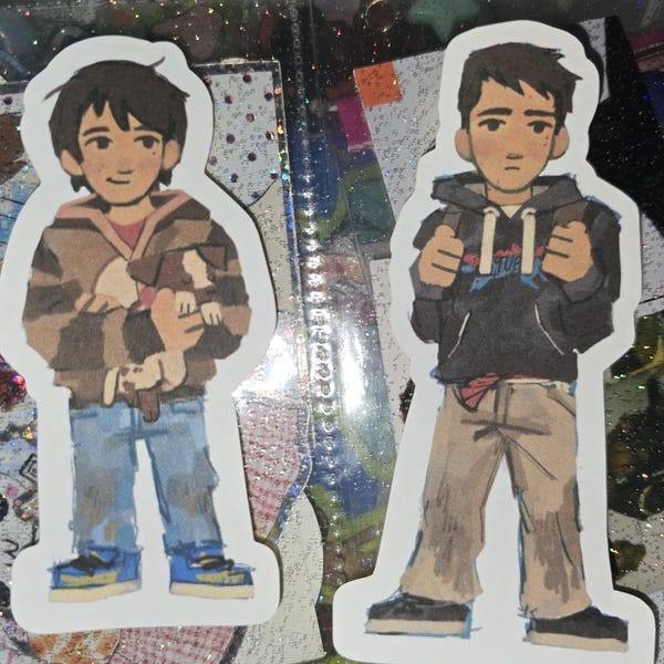 Life is Strange 2 Sean and Daniel Stickers - Etsy