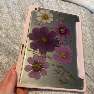 Pink Flower Wedding Tablet Case With Apple Pencil Slot Air 4 - Etsy