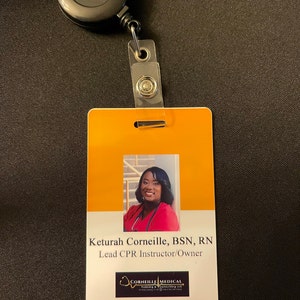 Custom ID Badge Design Your Own Id Card Plastic Badge - Etsy