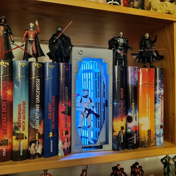 Star Wars Book Nook or Display Stand - Complete Kit, No Tools Required ...