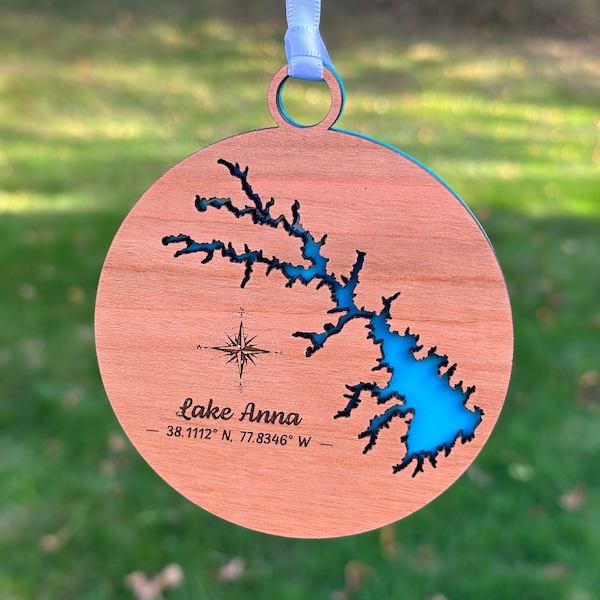 Lake Anna Virginia Map Shape Silhouette Svg Png Dxf Pdf Eps Vector ...