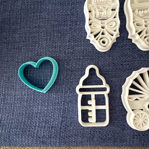 Baby Stroller Cookie Cutter, Baby Carriage Fondant Cutter, Baby Shower ...