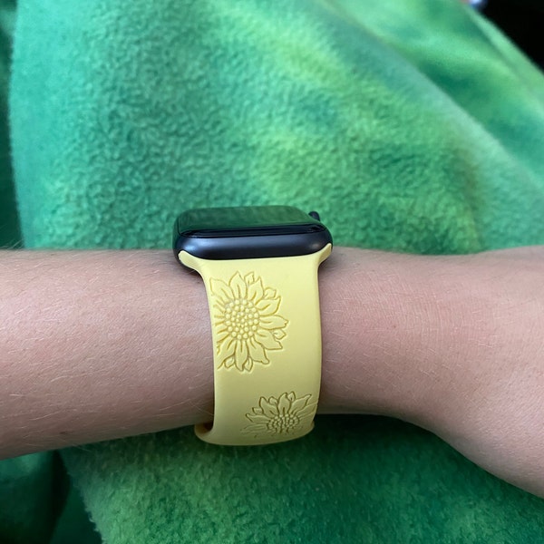 Hand-drawn Hibiscus Hawaiian Flower Watchband File SVG Watch Band ...