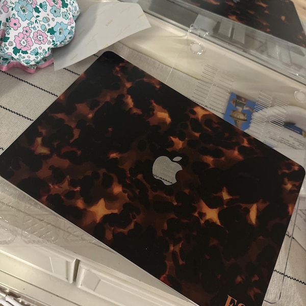 Initials MacBook Case Personalized MacBook Pro 13 Inch Air 13 15 M2 M3 ...